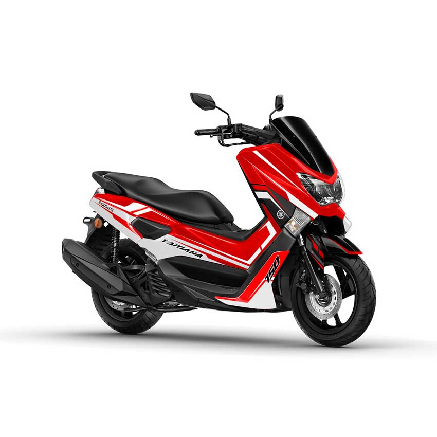 Decal Stiker Yamaha NMAX Red Sporty - Motoblast.id