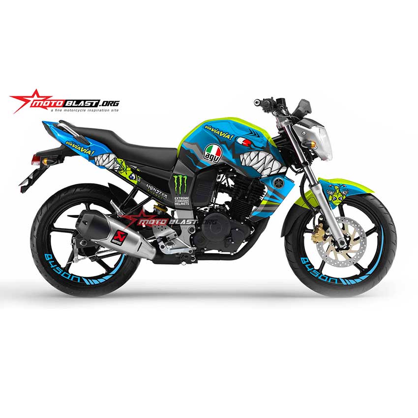 Decal Stiker Yamaha Byson AGV Pista Shark - Motoblast.id