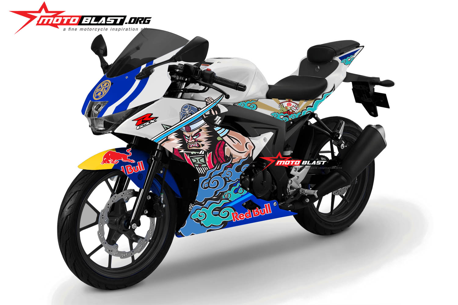 Decal Stiker Suzuki GSX-R150 SHOEI MOTEGI JAPAN 2018 - Motoblast.iD